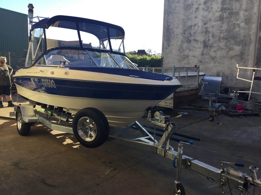 A beautiful new On-road build Boat trailer rolling out | FMS Custom ...